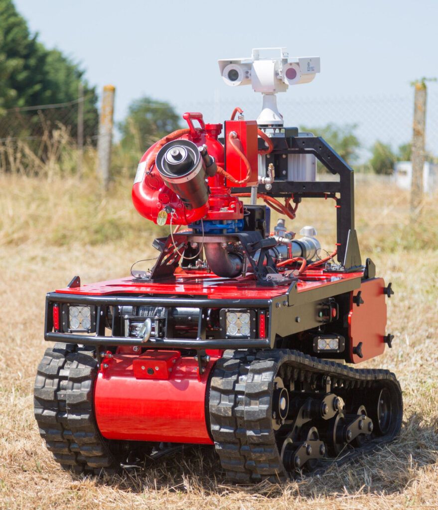 Angatec - Manufacturer of the TEC800 firefighting robot